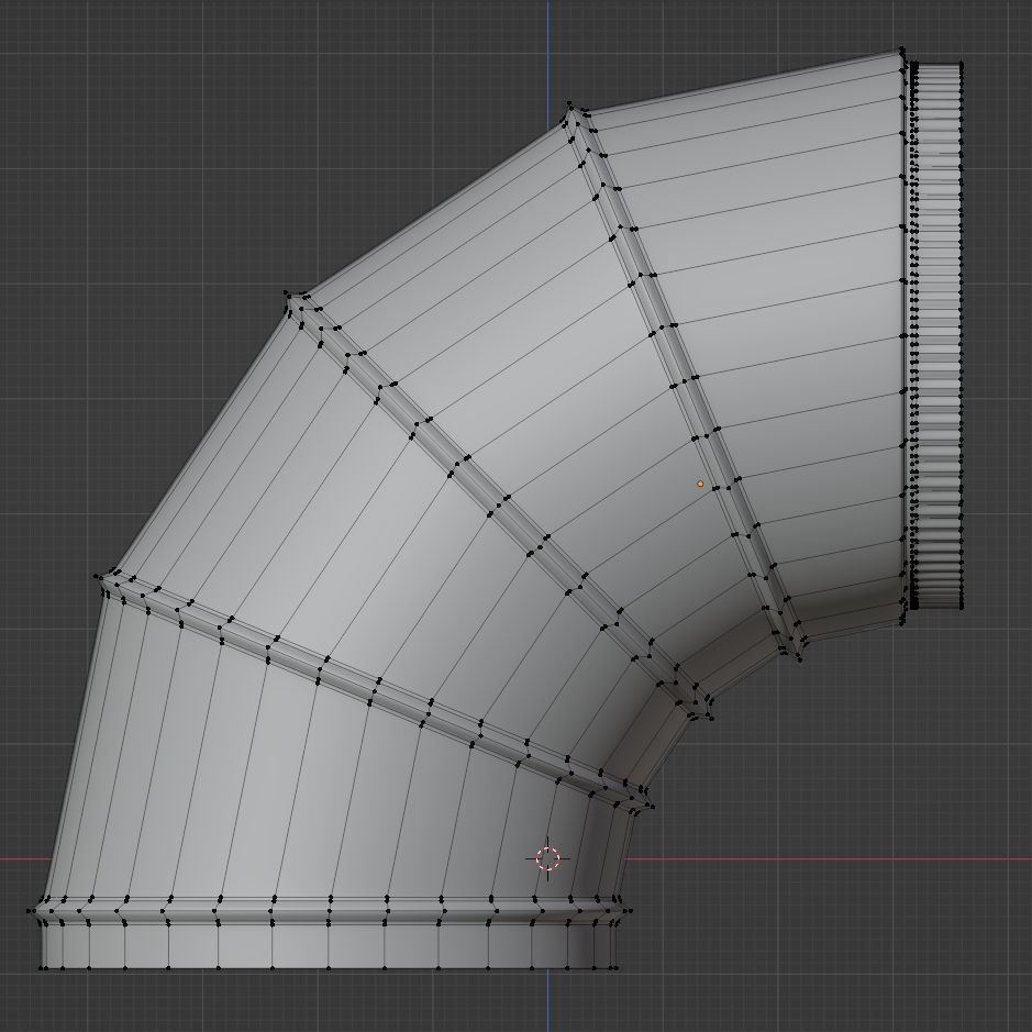 Set of air conditioning pipes 3D model | CGTrader
