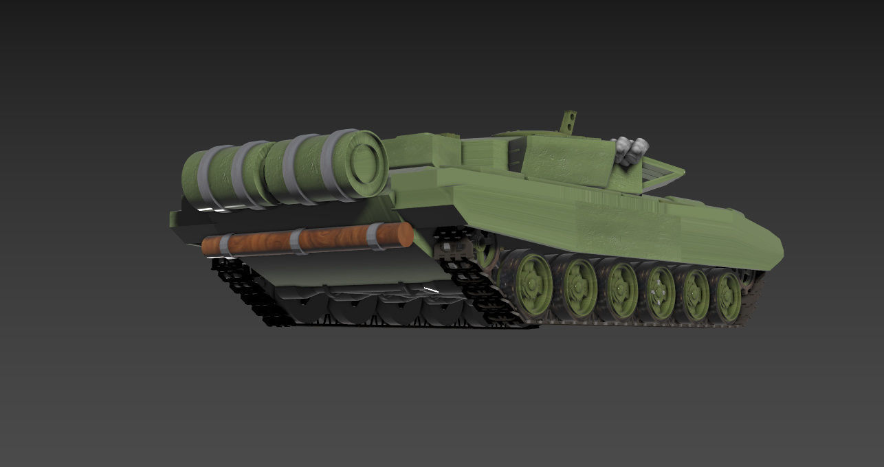 T-90A military tank 3D model | CGTrader
