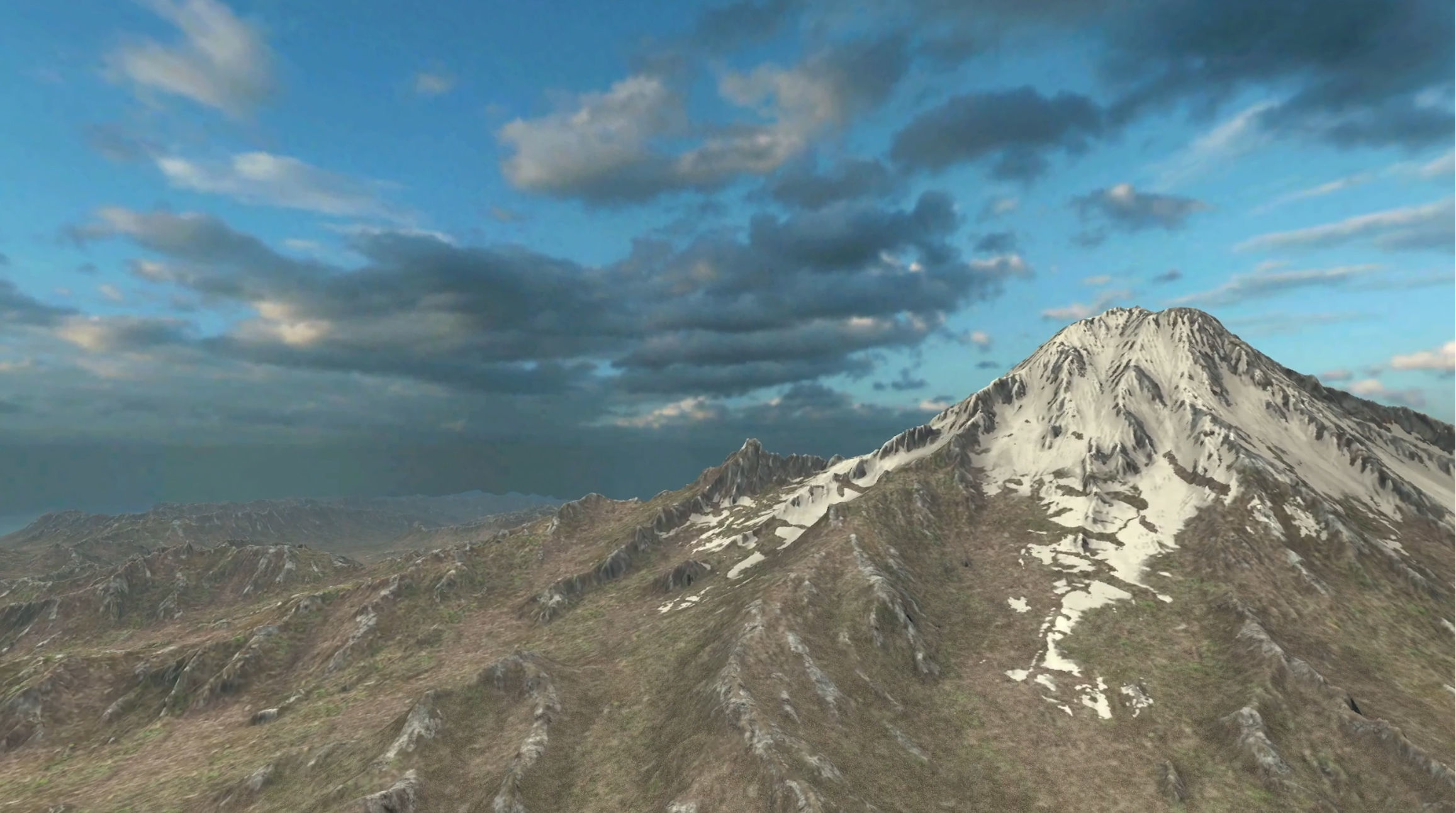 unity desert terrain 3D model | CGTrader