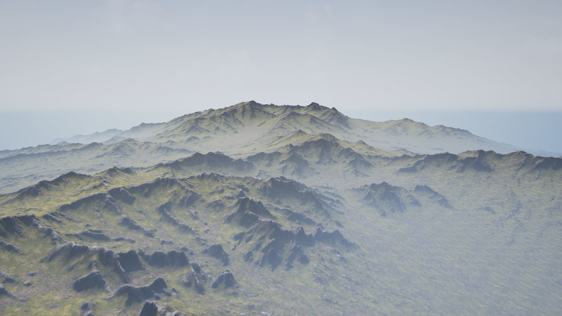 Terrain Set unity desert 3D model | CGTrader
