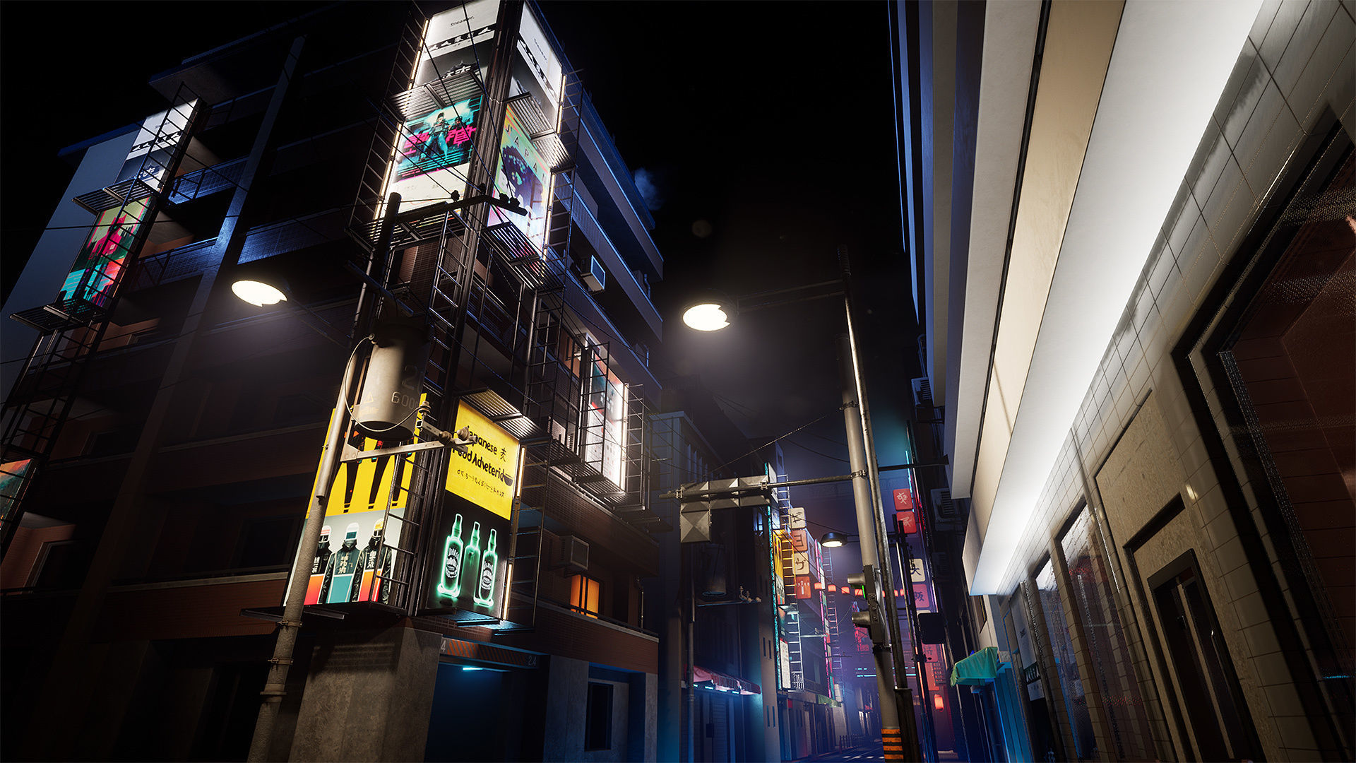 3D model Tokyo street Part 1 VR / AR / low-poly | CGTrader