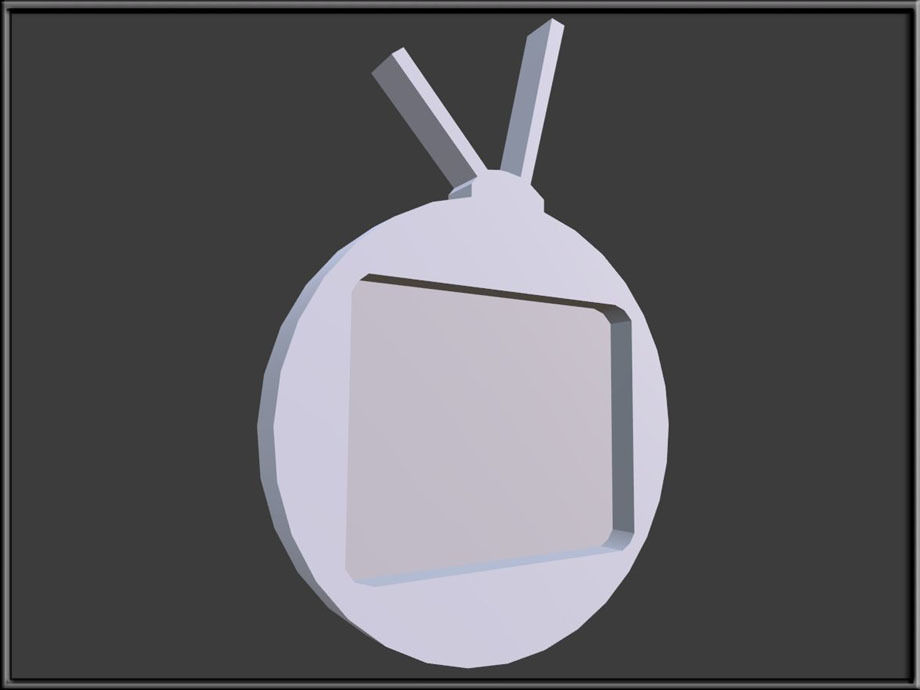 3D model Frame TV VR / AR / low-poly | CGTrader