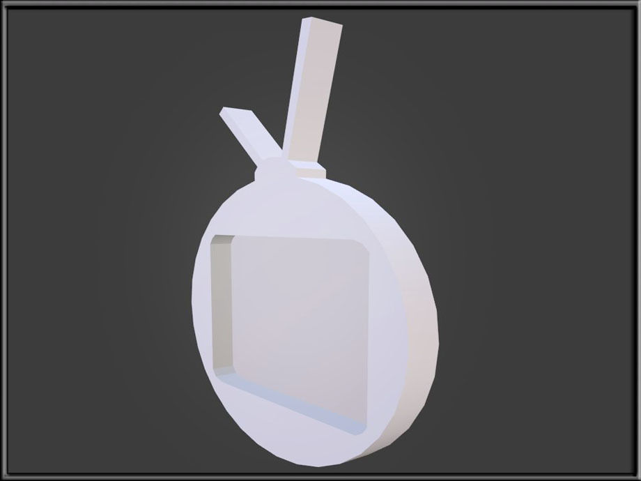 3D model Frame TV VR / AR / low-poly | CGTrader