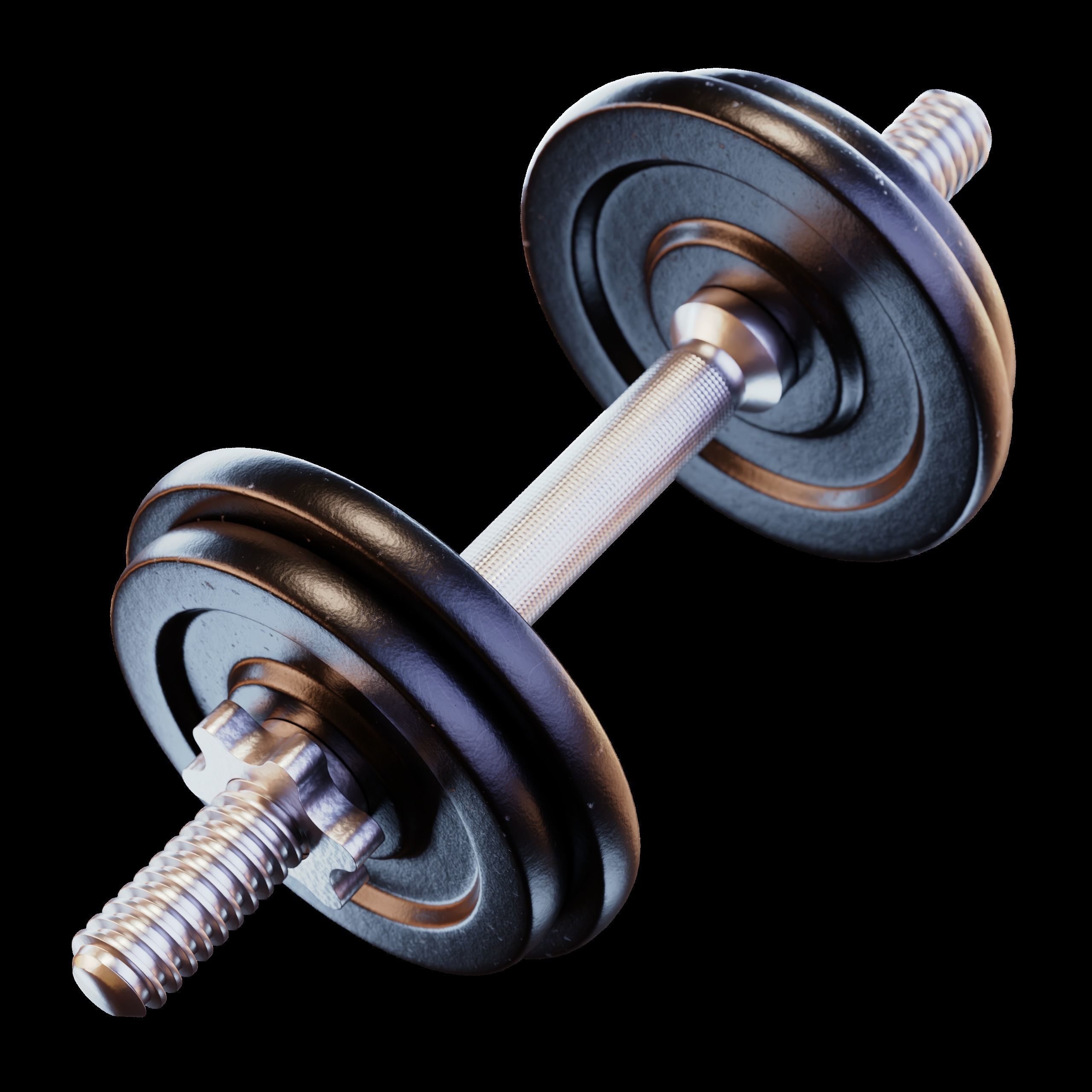 Dumbbell Weights 3D model | CGTrader