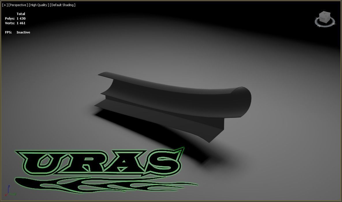 URAS vortex generator 3D model | CGTrader