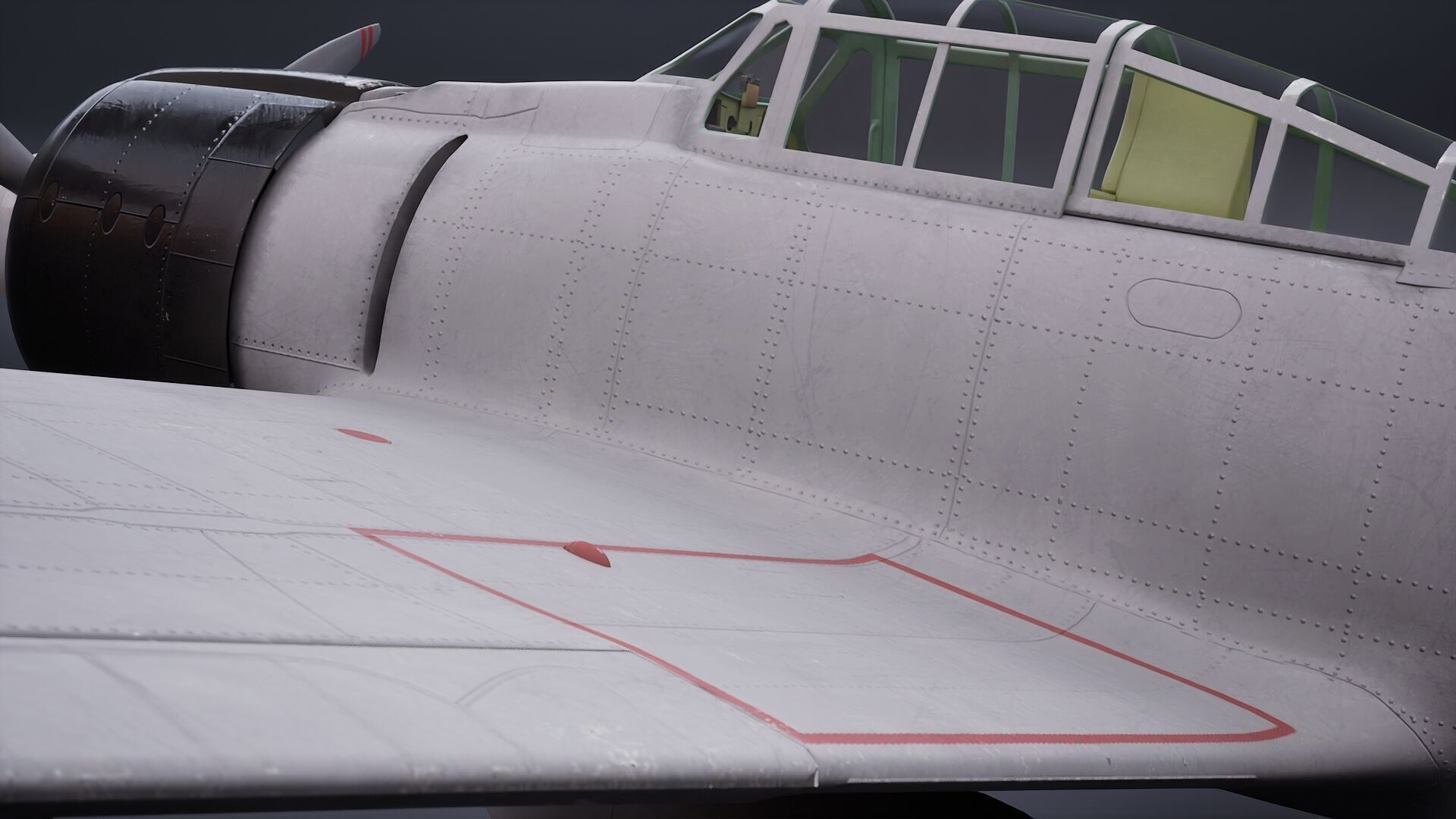 Mitsubishi A6m Zero - WW2 Japan aircraft 3D model rigged | CGTrader