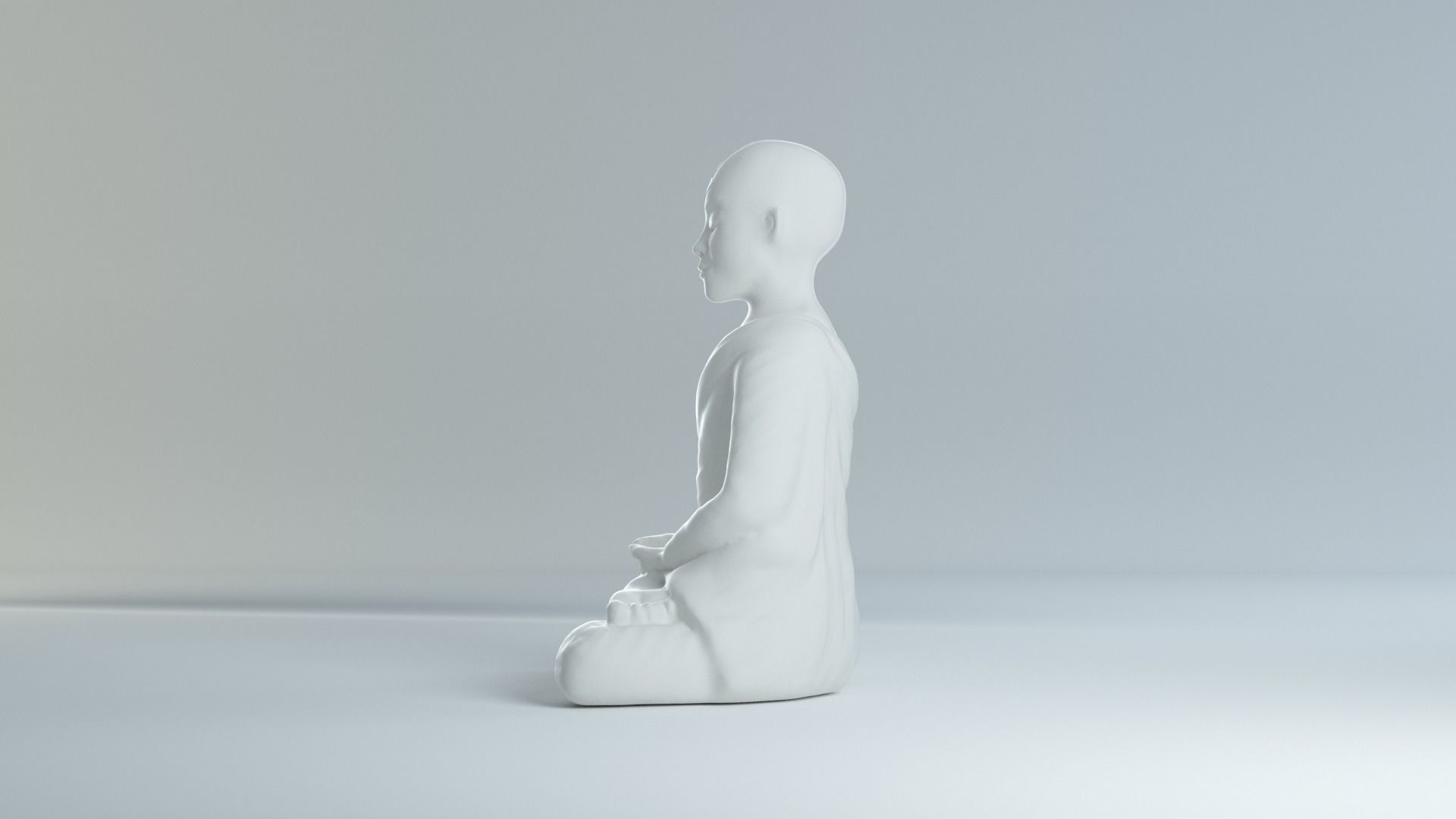 Avatar Airbender Buddha Statue 3D model 3D printable | CGTrader