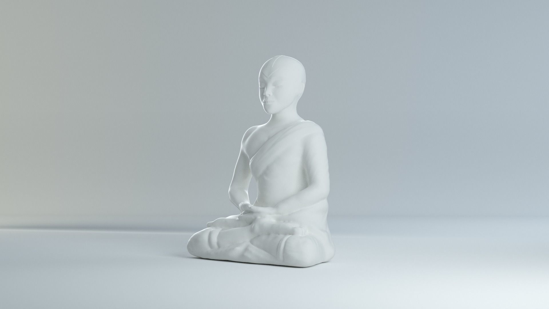 Avatar Airbender Buddha Statue 3D model 3D printable | CGTrader