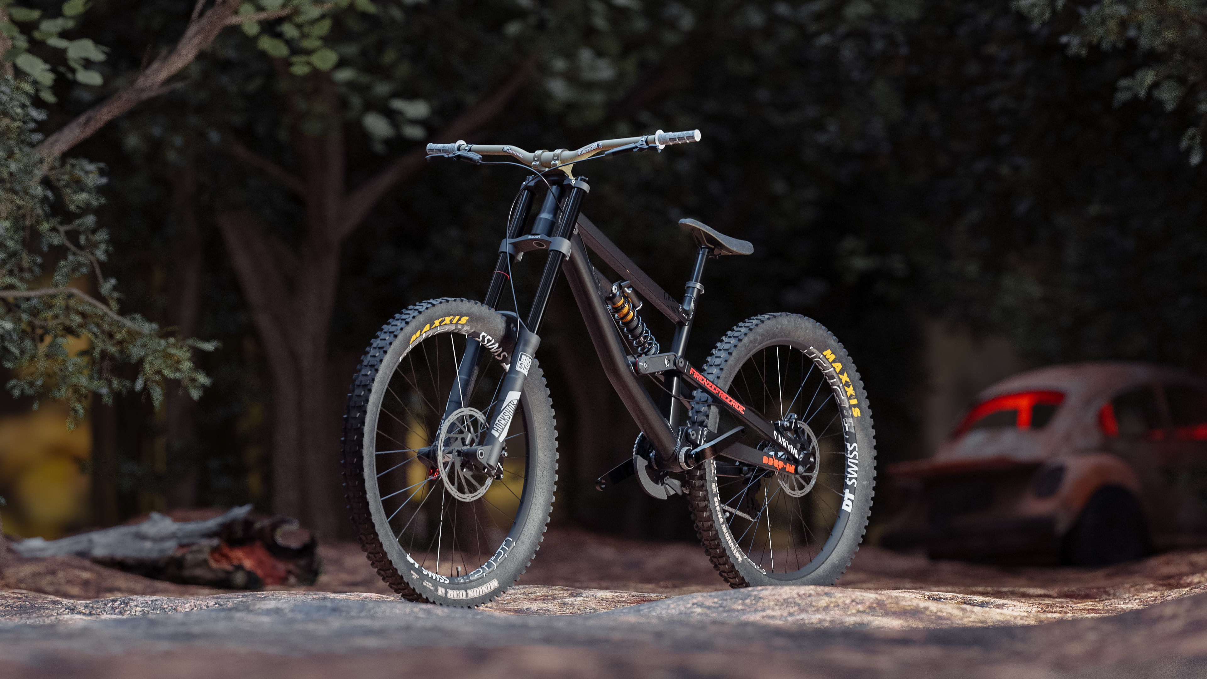 Canyon torque dhx 2016 3D model | CGTrader