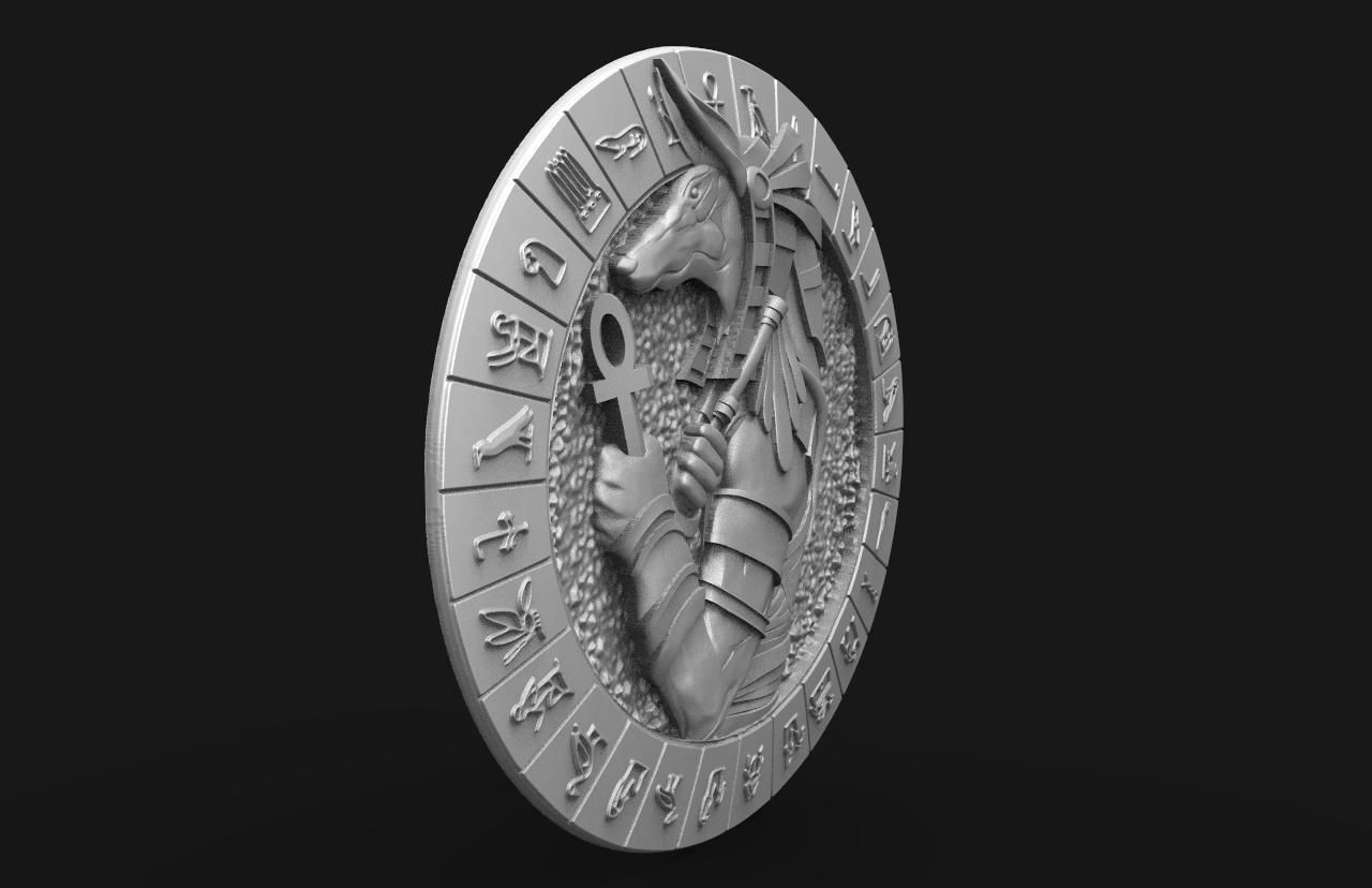 Anubis CNC 3 3D model 3D printable | CGTrader