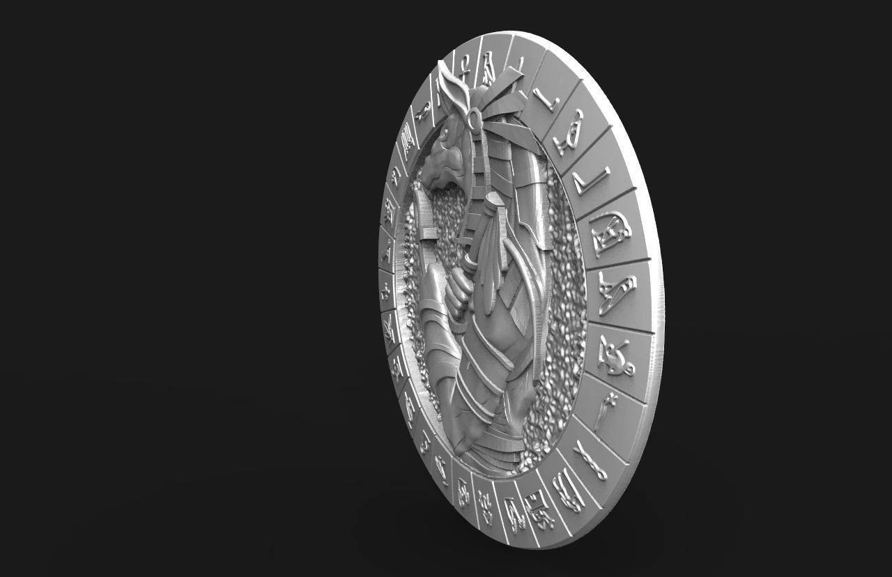 Anubis CNC 3 3D model 3D printable | CGTrader