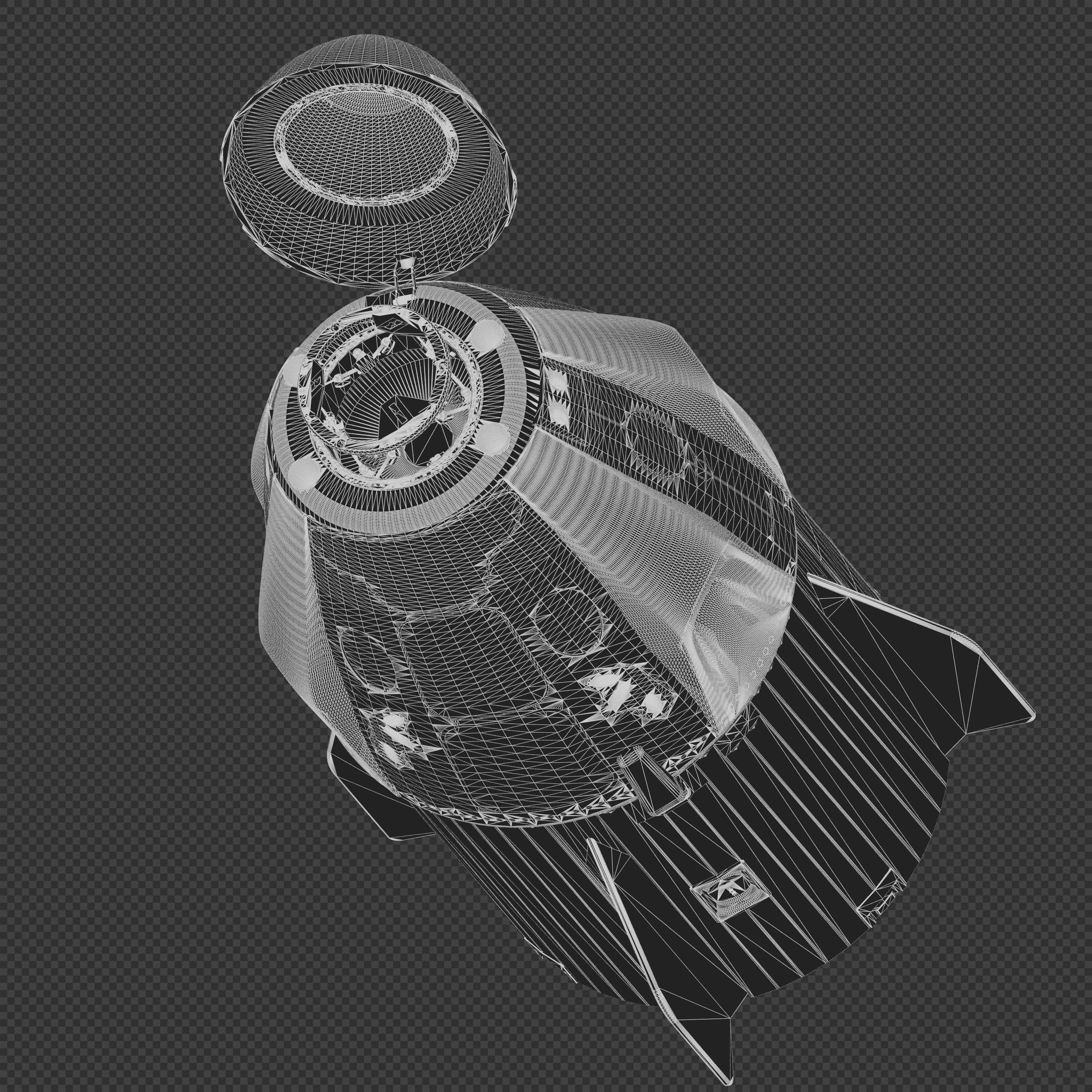 SpaceX Crew Dragon 3D model | CGTrader