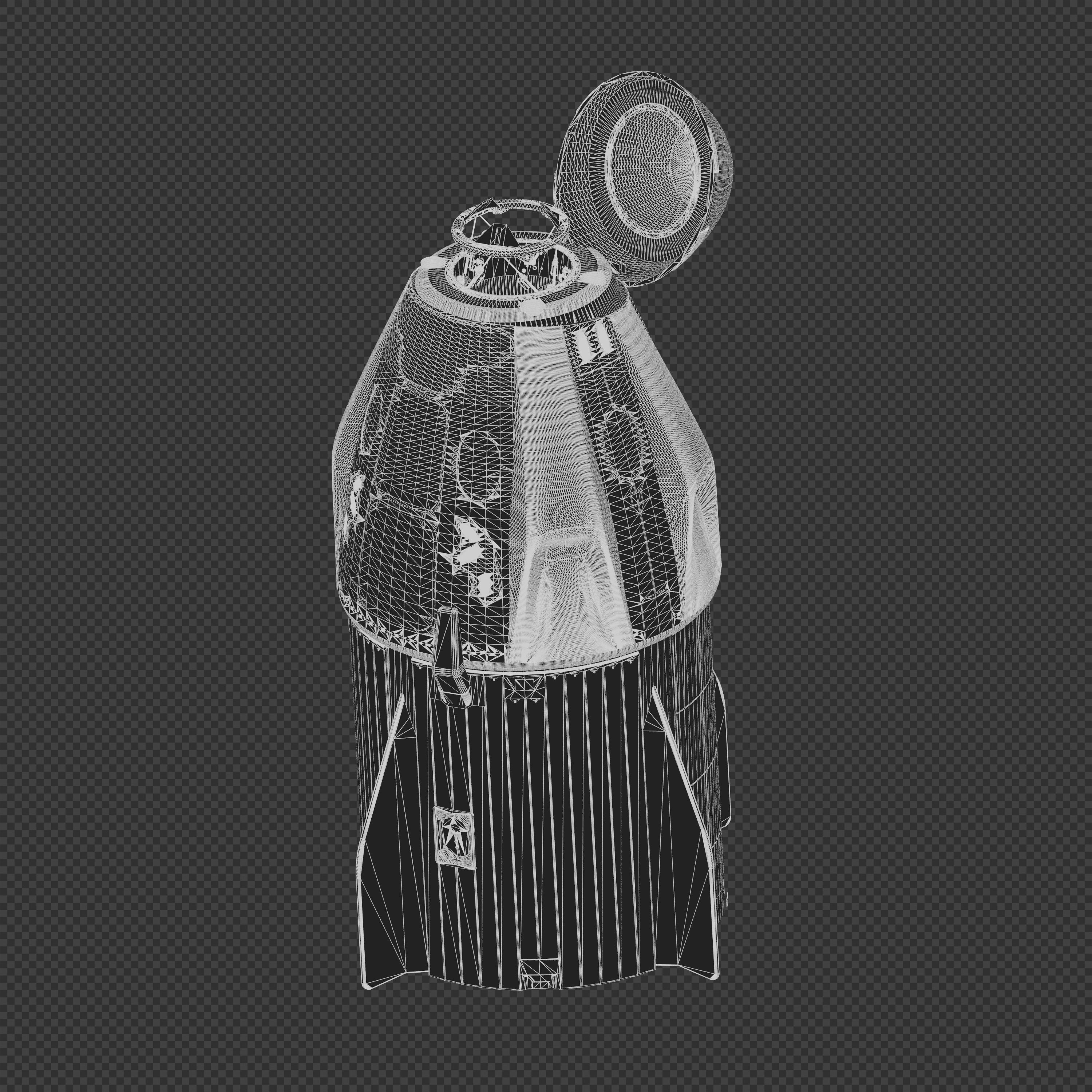 SpaceX Crew Dragon 3D model | CGTrader