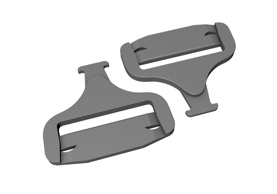 Dredd vest Cobra buckles 3D model 3D printable | CGTrader