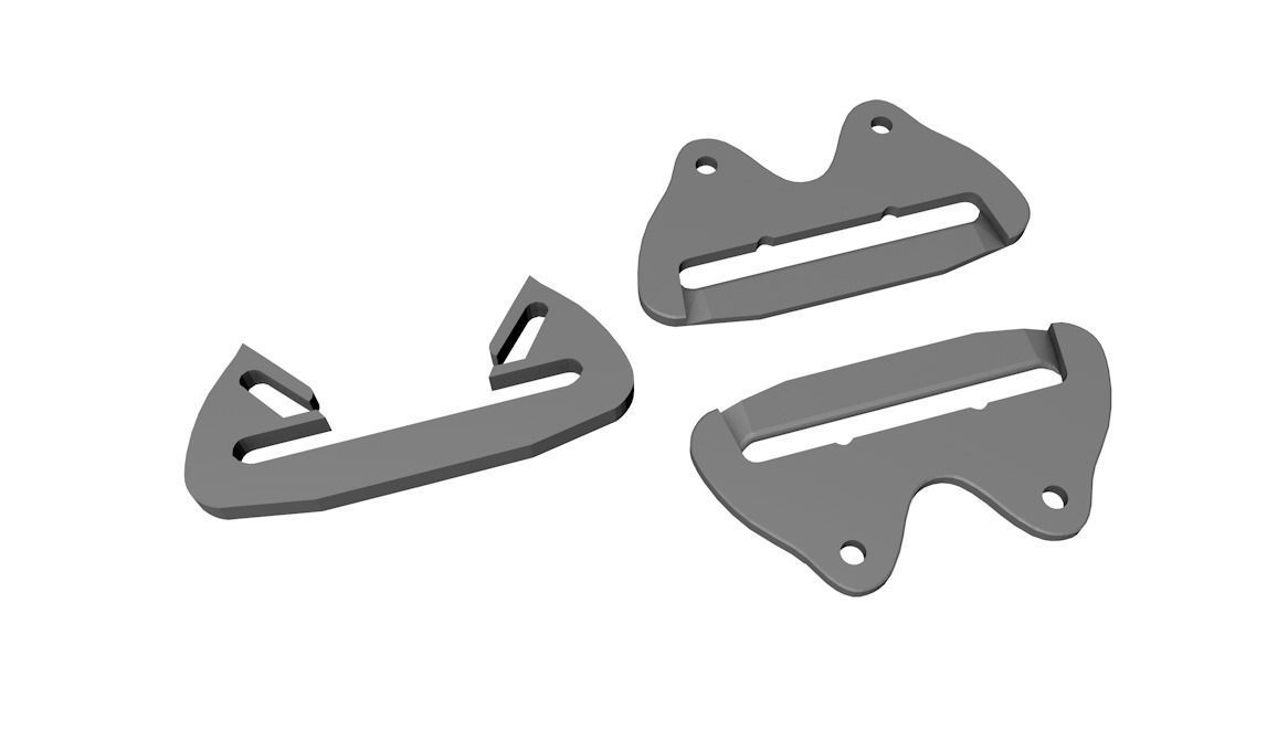 Dredd vest Cobra buckles 3D model 3D printable | CGTrader