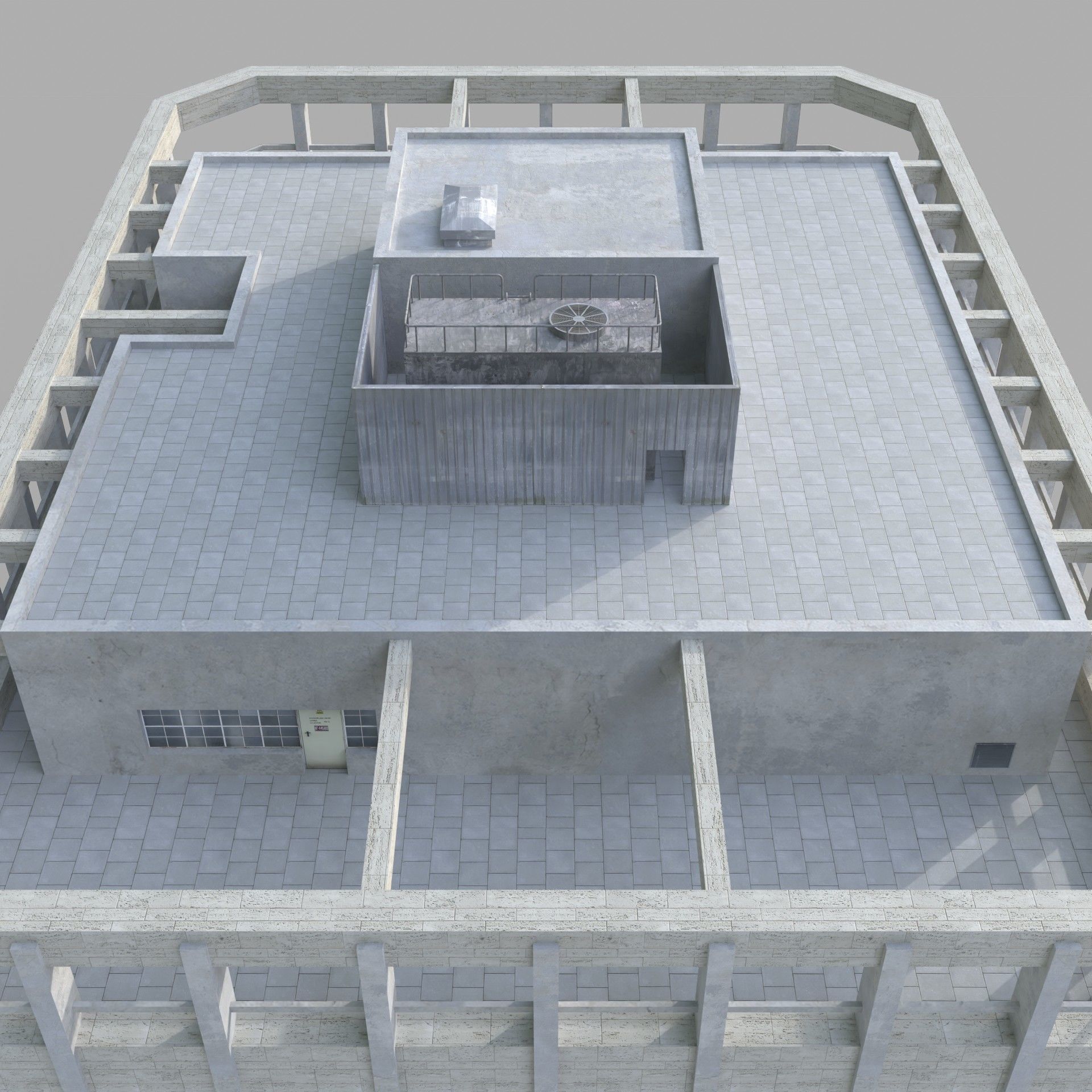 3D model Highrise office building A VR / AR / low-poly | CGTrader