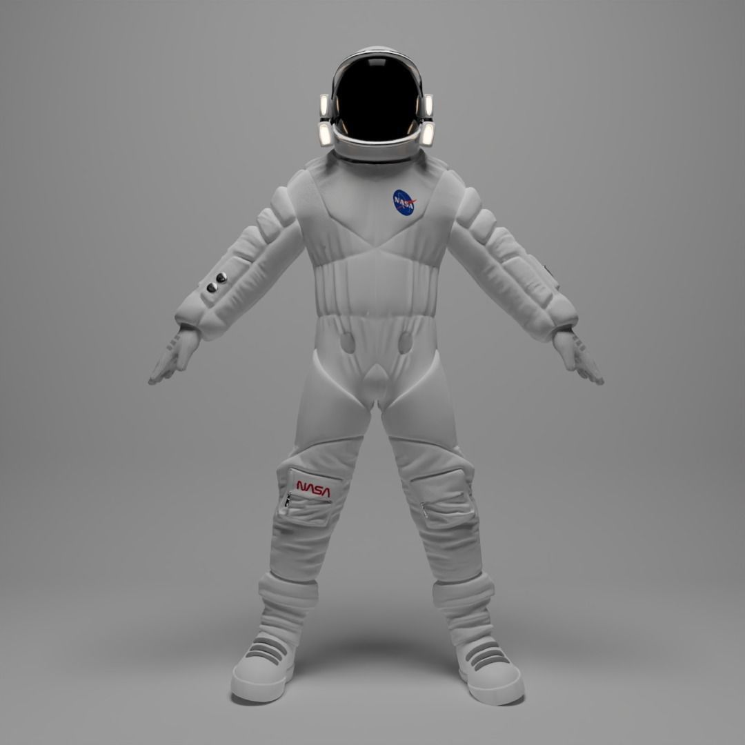 Explorer - Astronaut Model - Low Poly free 3D model | CGTrader