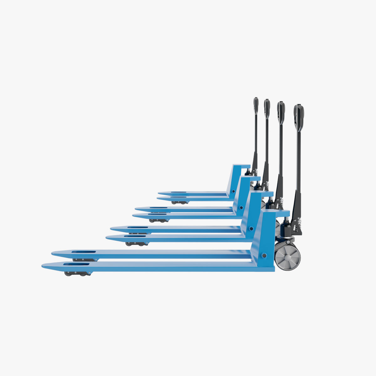 Hand Pallet Trucks 3D model | CGTrader