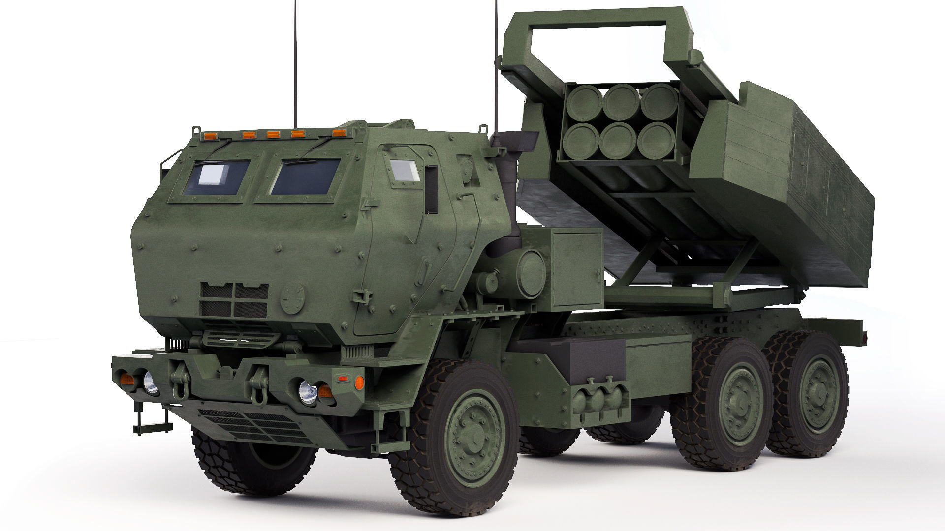 MLRS M142 HIMARS 2006 3D model | CGTrader