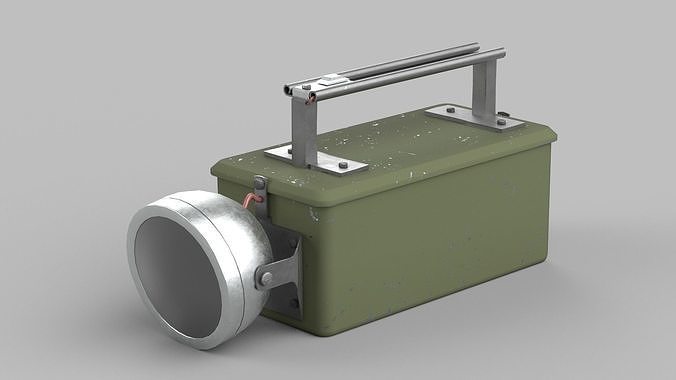 3D model old torch VR / AR / low-poly | CGTrader