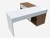 Office Desk L-shape 3D model | CGTrader