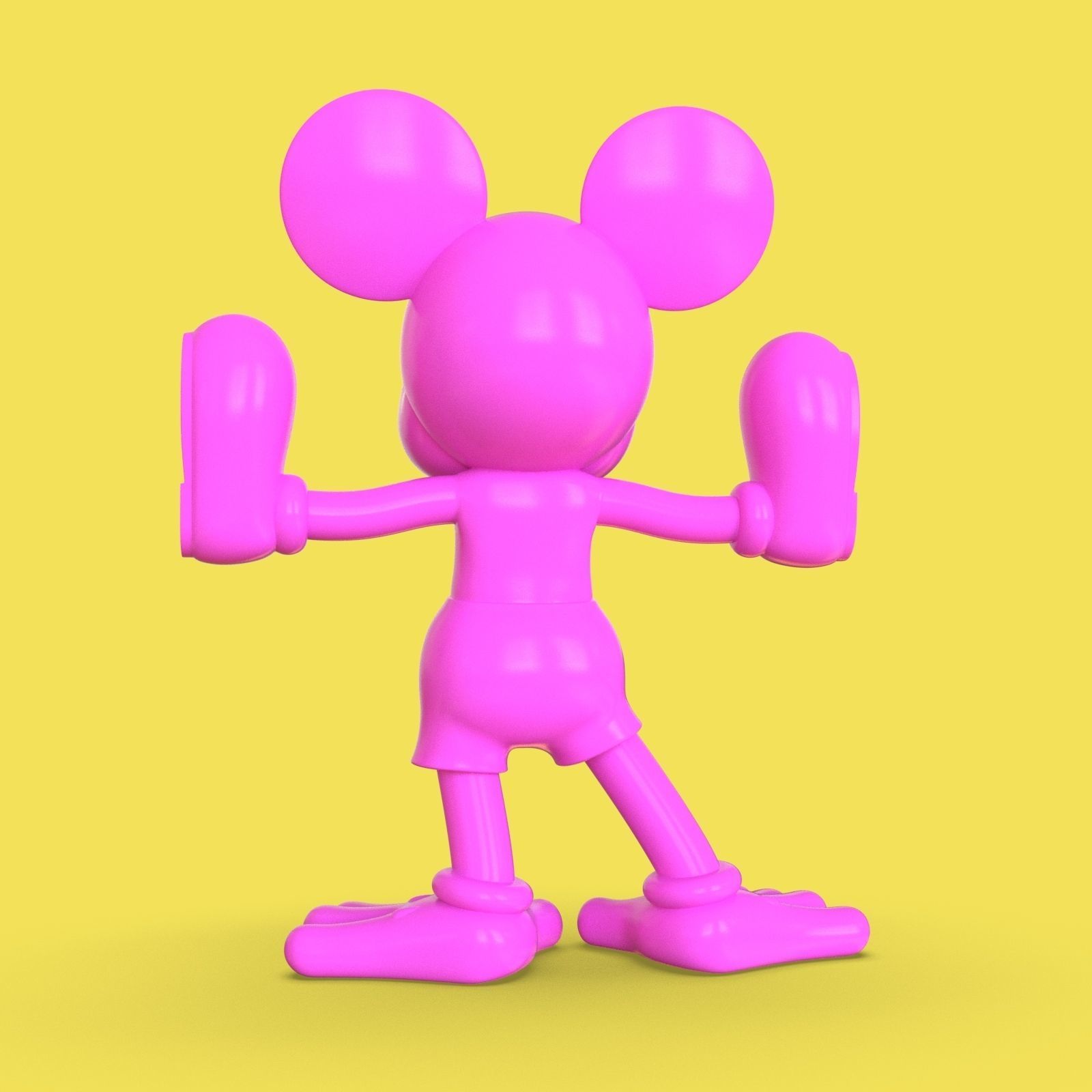 FREAKY MICKEY 3D model 3D printable | CGTrader