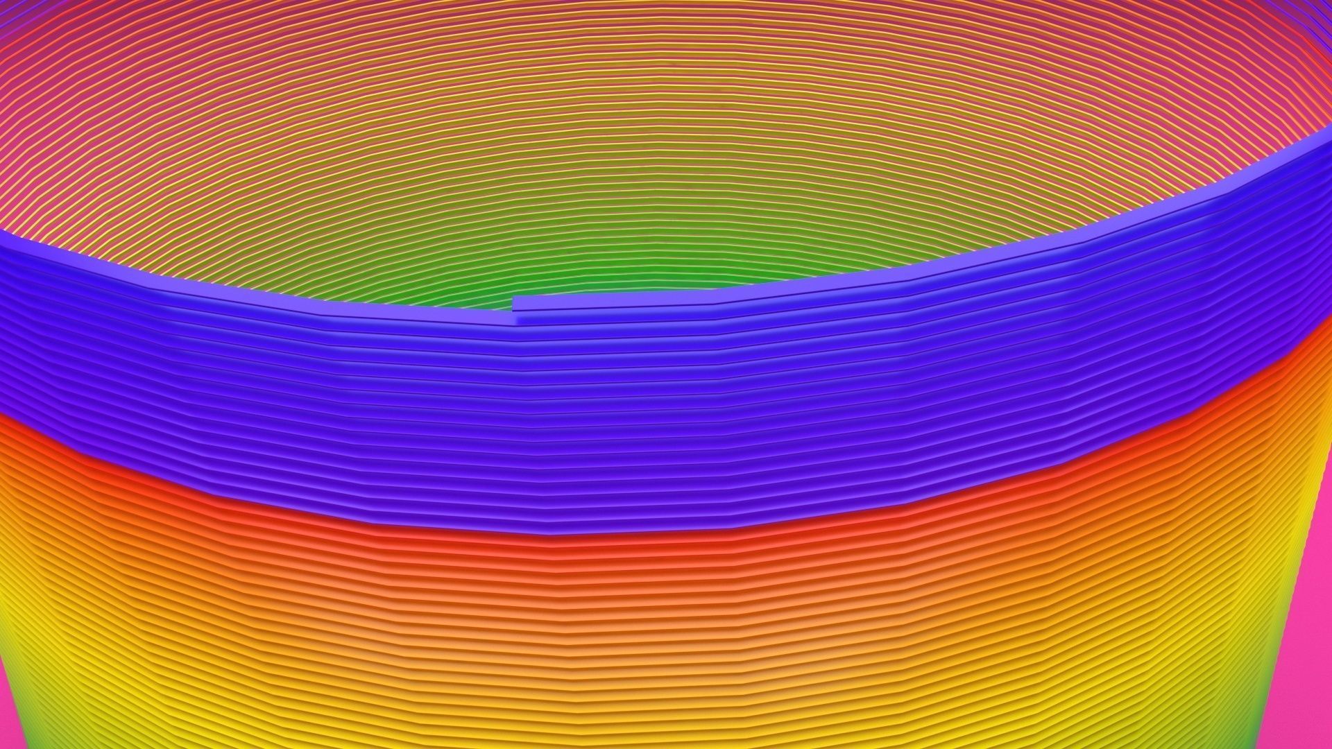 Animated Slinky 3D model animated | CGTrader