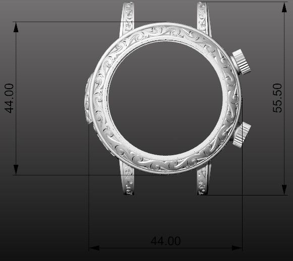 Patek Philippe - Sky Moon Tourbillon 6002R - Watch FrameCase 3D model ...