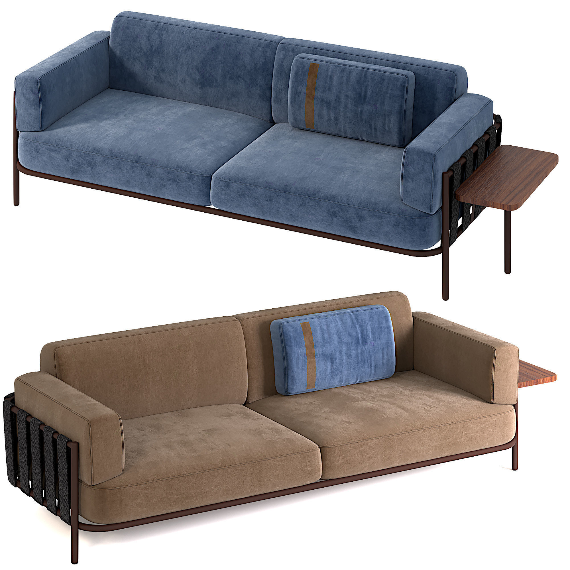 Punta Ala Sofa 3D model | CGTrader