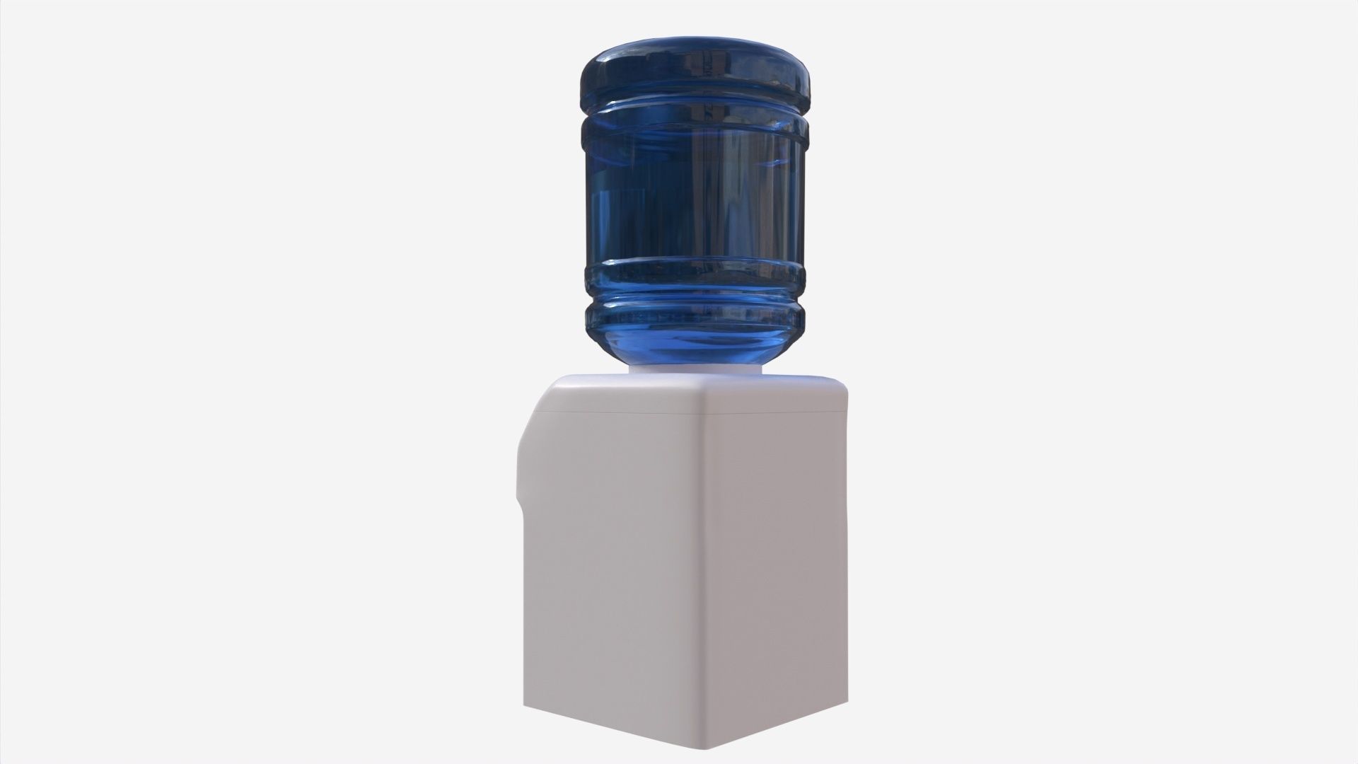 Top Load Small Table Water Dispenser 01 3D model | CGTrader