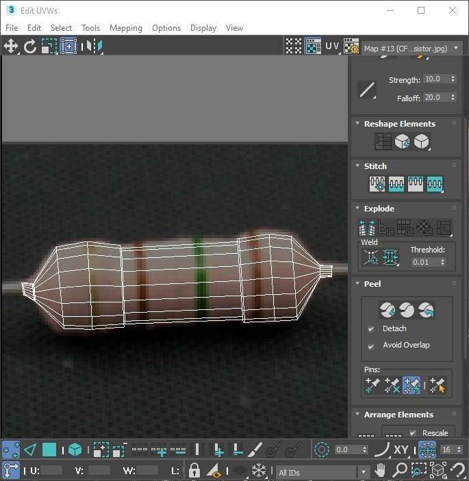 Resistors Set 3D model | CGTrader