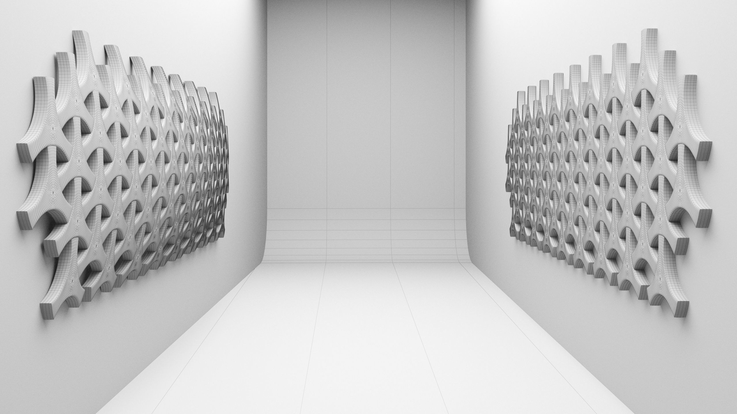Ex Machina - Pollock Disco Room 3D model | CGTrader