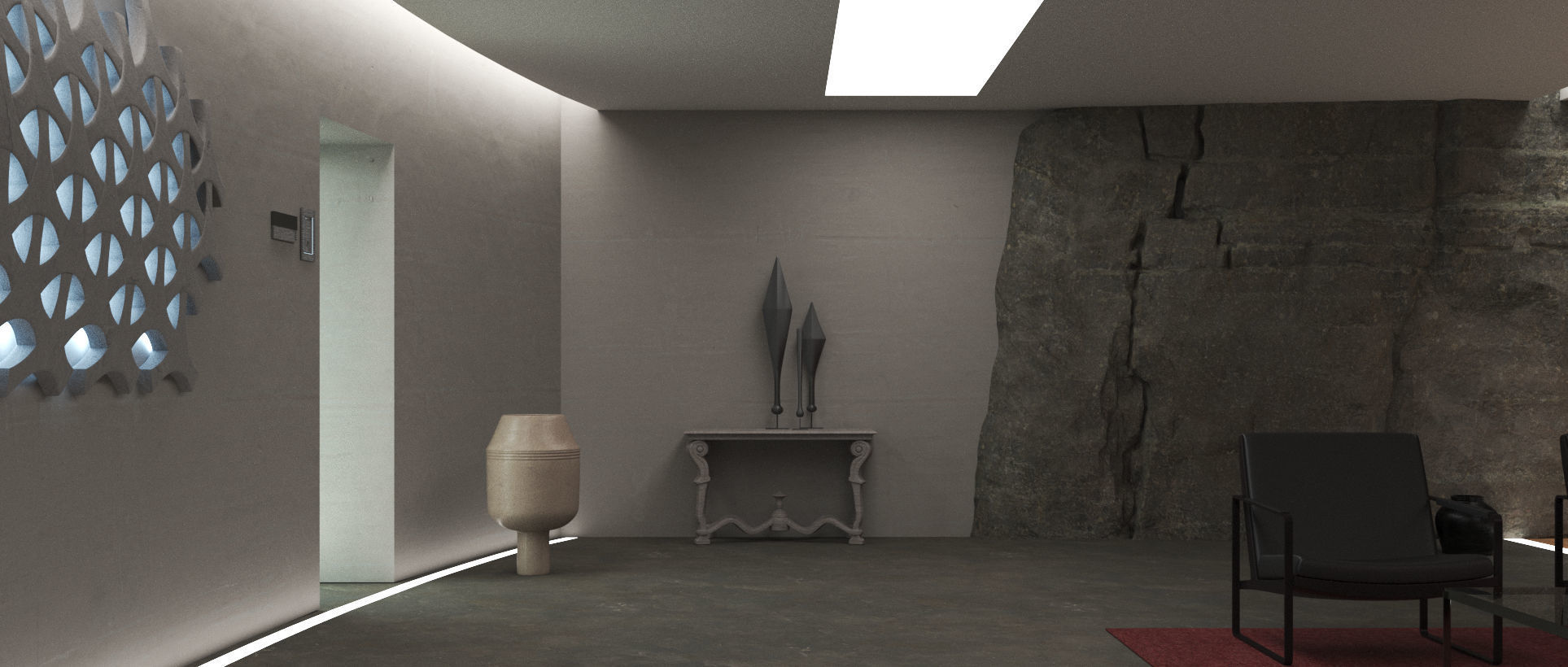 Ex Machina - Pollock Disco Room 3D model | CGTrader