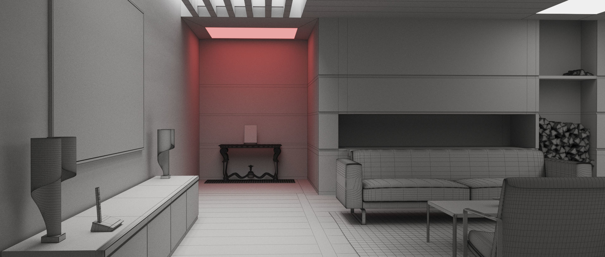 Ex Machina - Pollock Disco Room 3D model | CGTrader