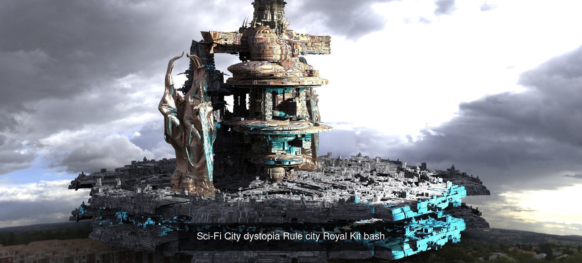 Sci-Fi Dystopian Collection 1 | CGTrader