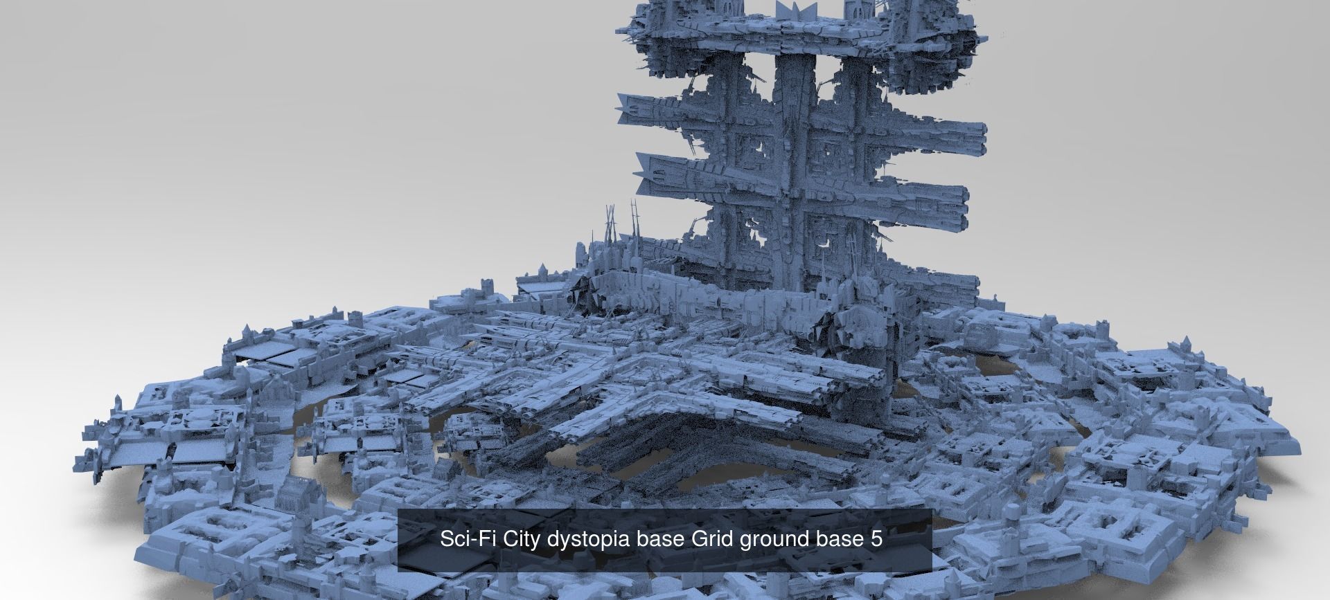 Sci-Fi Dystopian Collection 1 | CGTrader