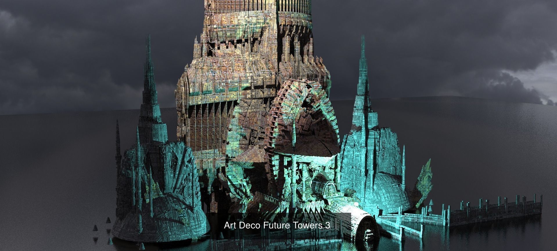 Sci-Fi Dystopian Collection 1 | CGTrader