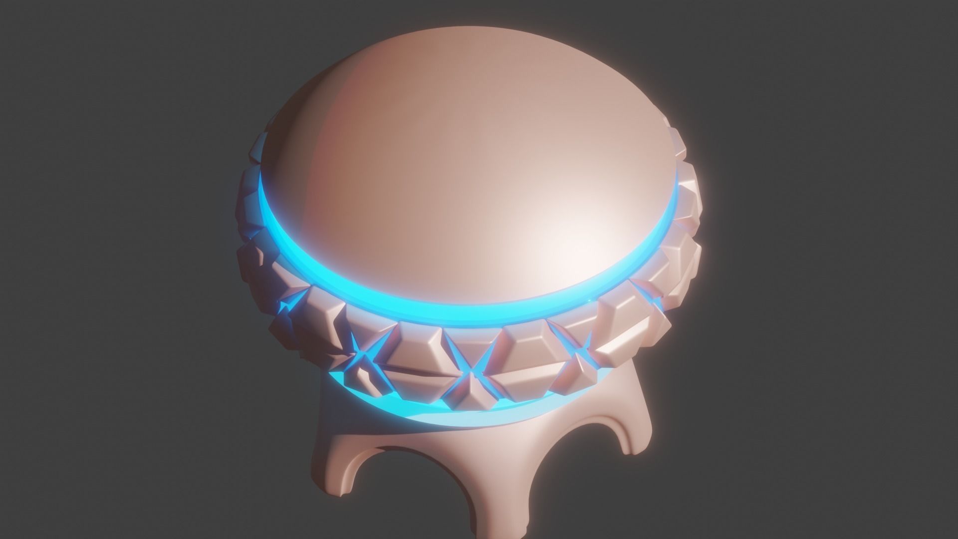 Sci-Fi Space Building 3D model | CGTrader