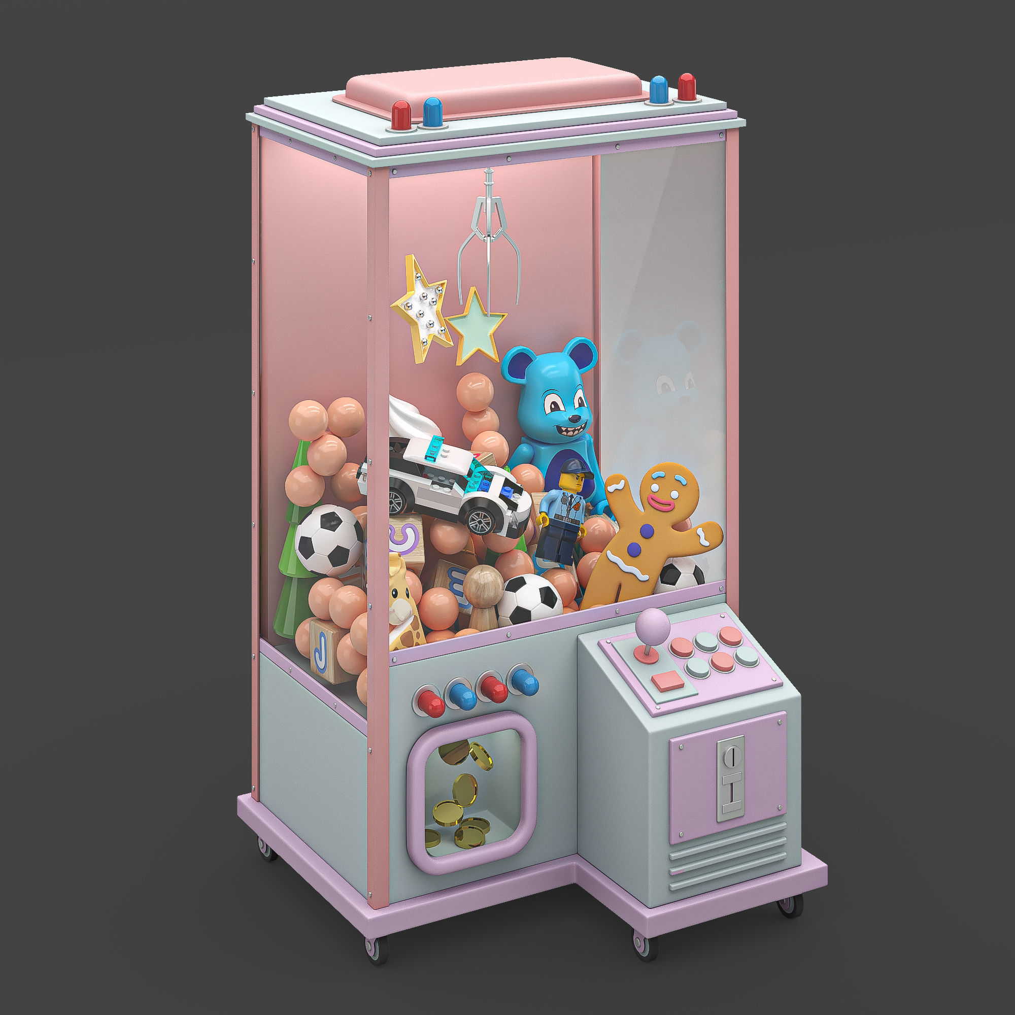 Grabber Machine 3D model | CGTrader