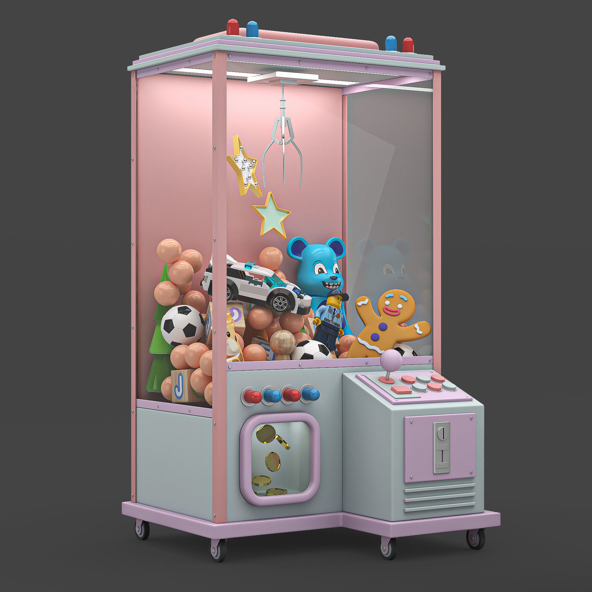 Grabber Machine 3D model | CGTrader
