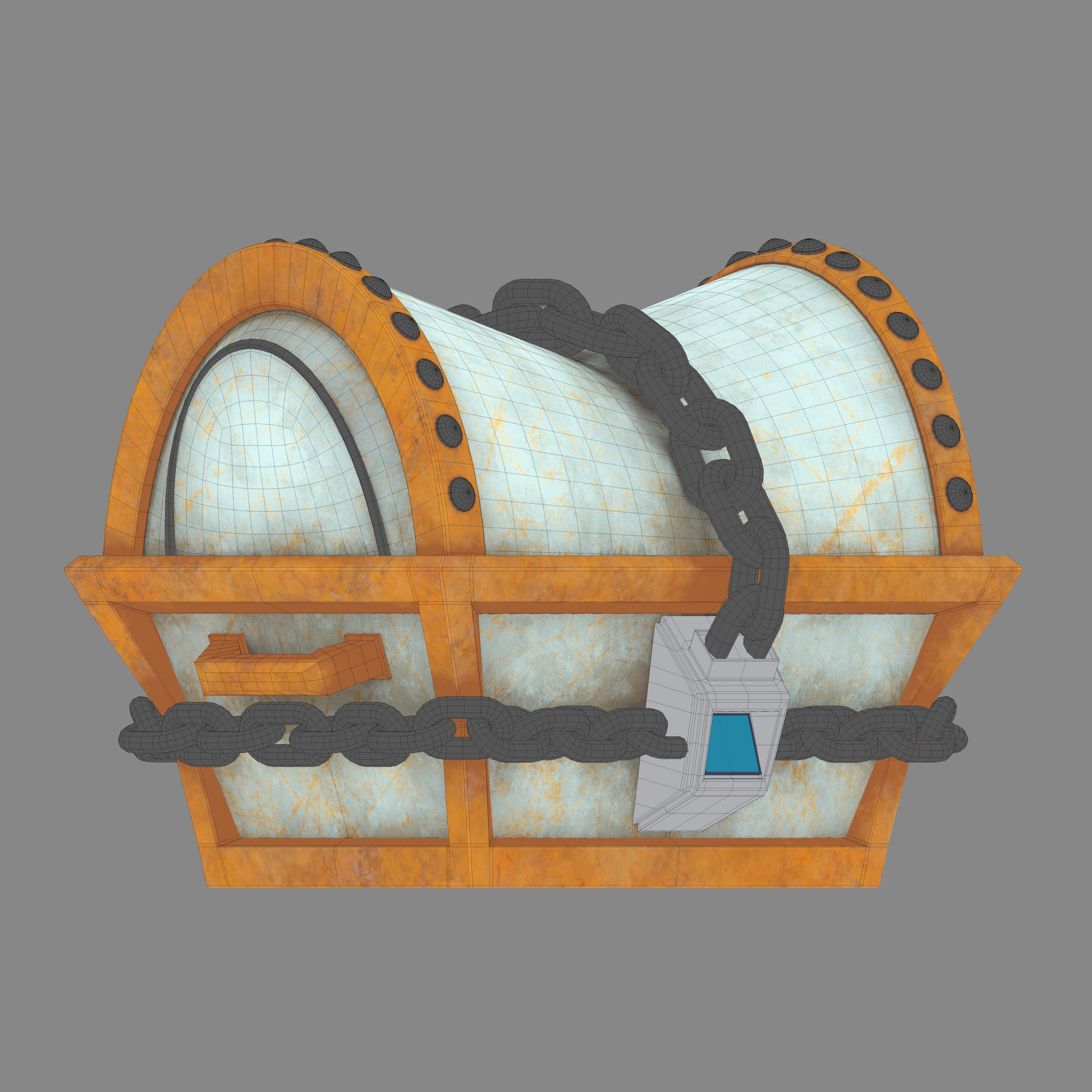 treasure chest 3D Model 3D model | CGTrader