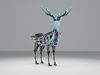 Mechanical Deer Show Piece Sculpture 3D model | CGTrader