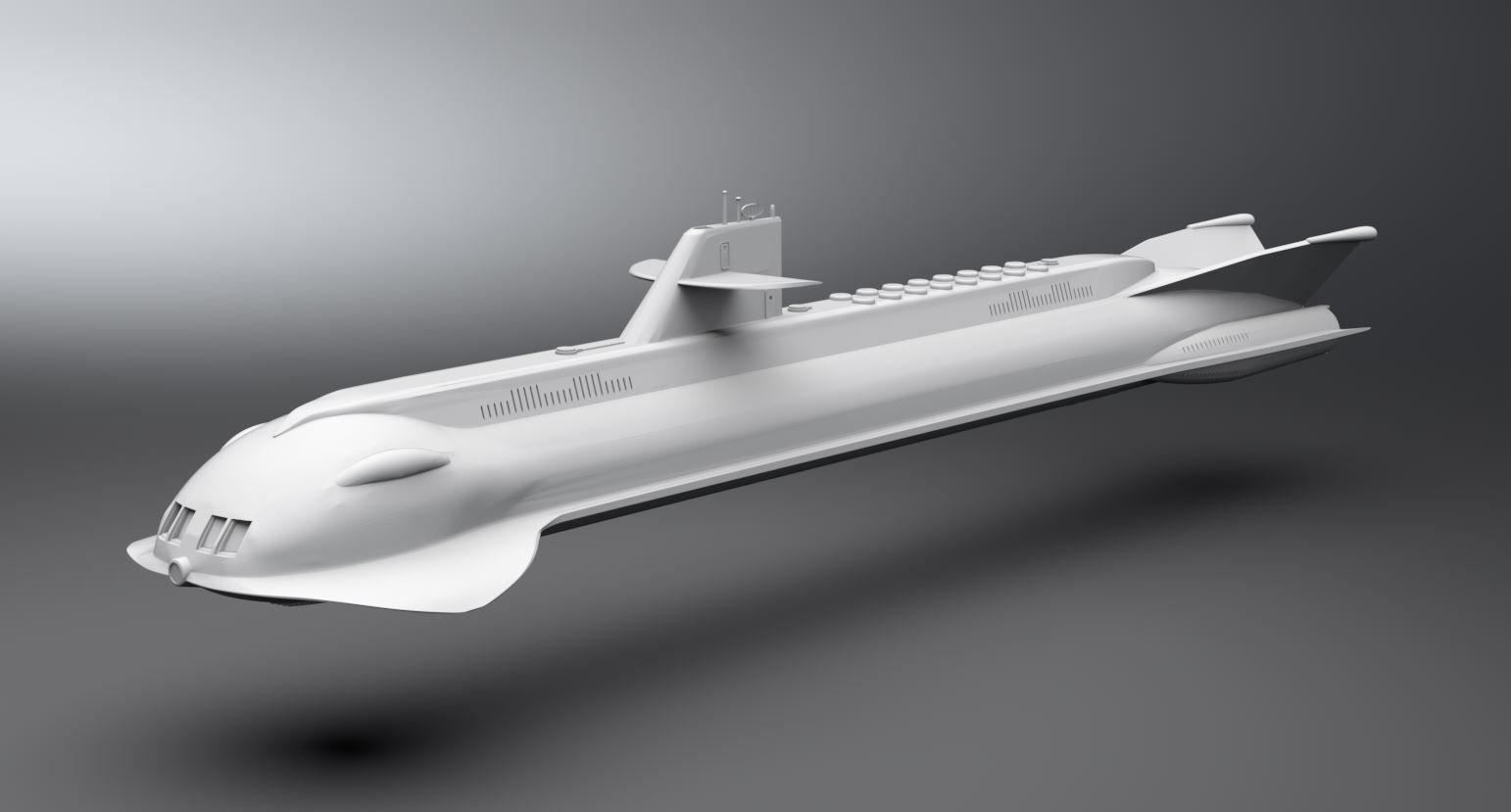 USOS Seaview Submarine Scale model 3D model 3D printable | CGTrader