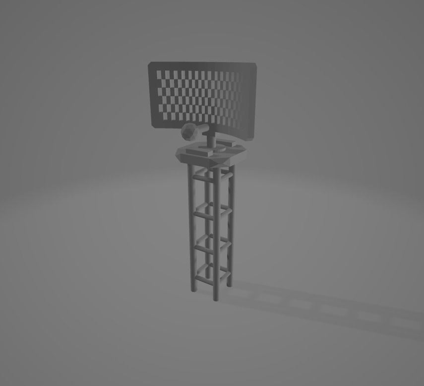 3D model Animated Radar Model VR / AR / low-poly | CGTrader