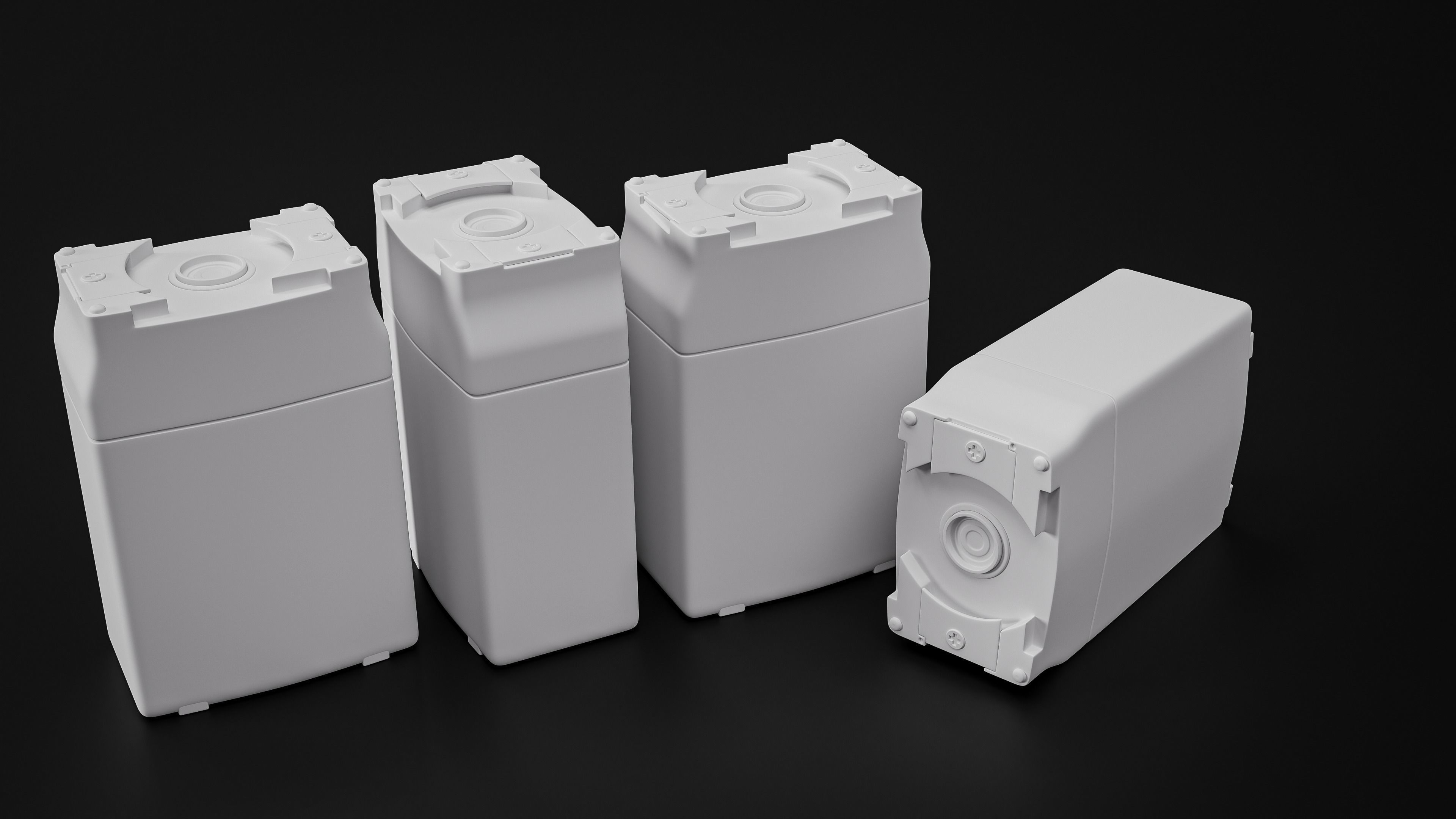 High-Poly model of Harris RF-5800 Falcon II radiostation 3D model ...