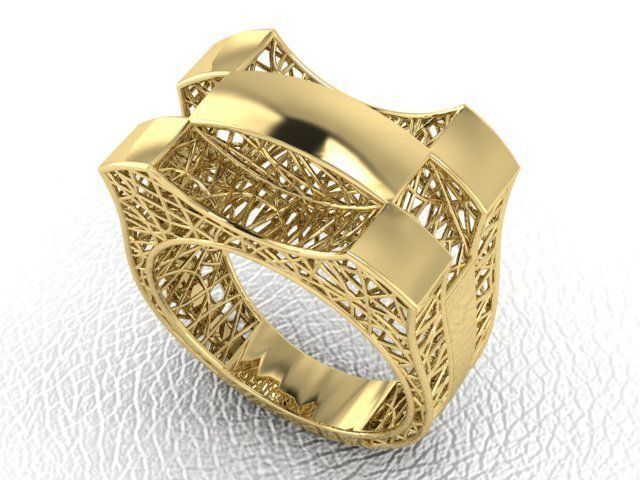 TURKISH RINGS 3D model 3D printable | CGTrader