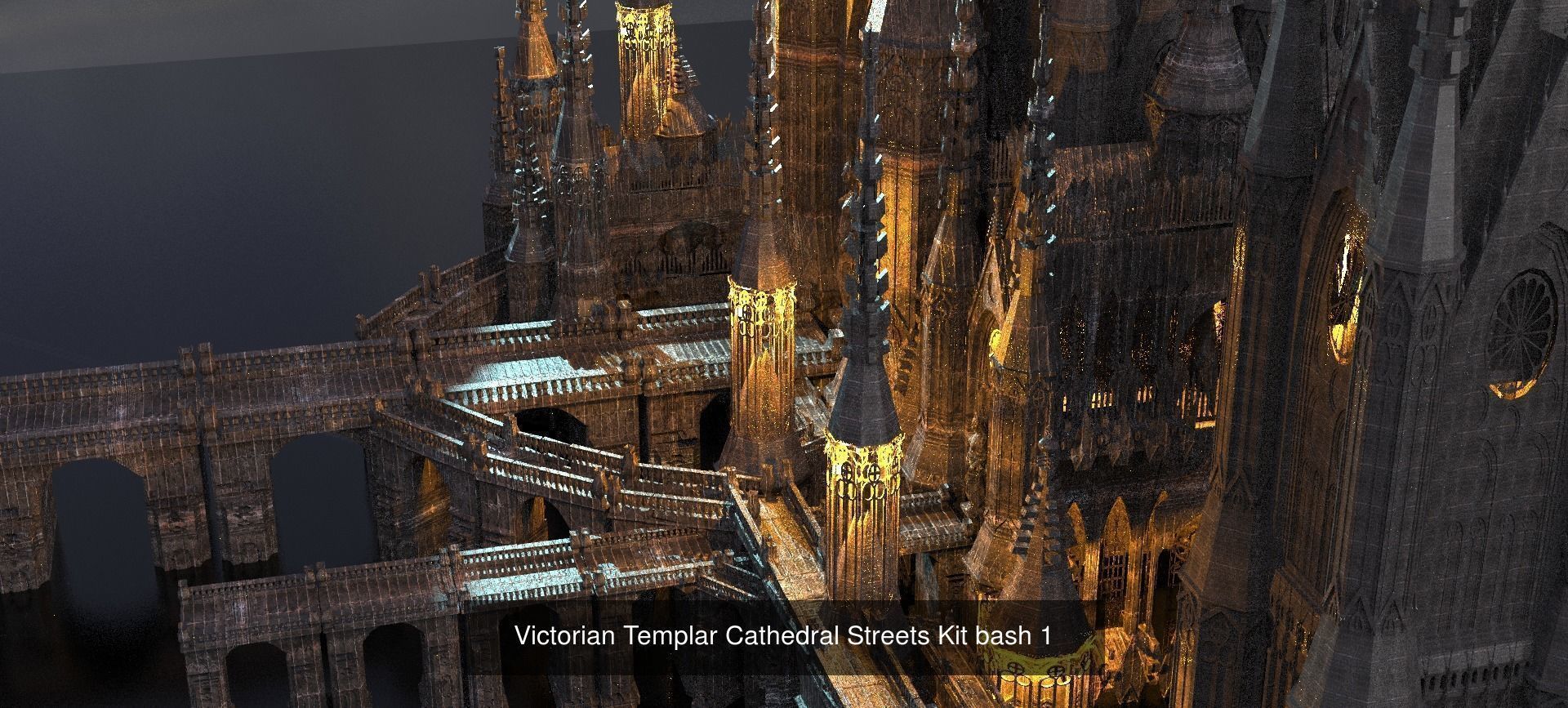 Halloween Horror Architecture Collection 1 | CGTrader