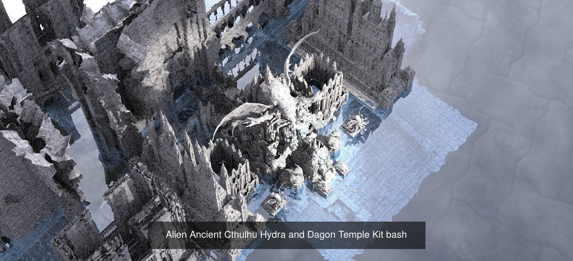 Halloween Horror Architecture Collection 1 | CGTrader