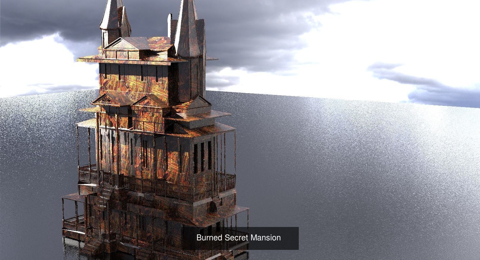 Halloween Horror Architecture Collection 1 | CGTrader