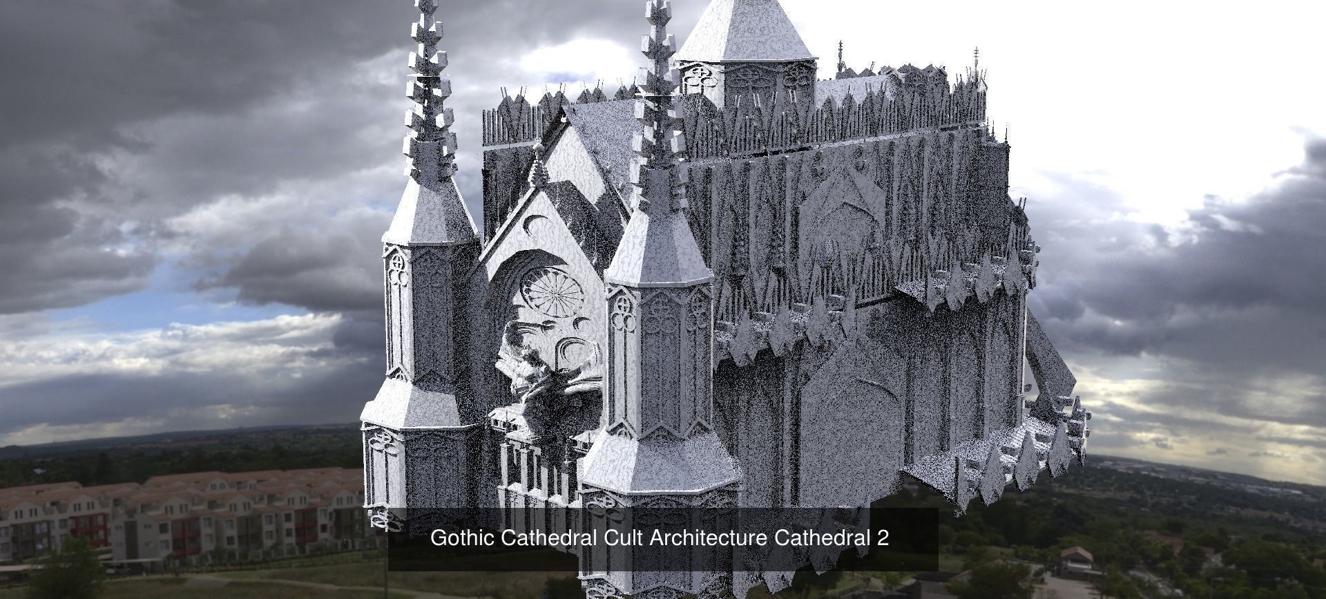 Halloween Horror Architecture Collection 1 | CGTrader